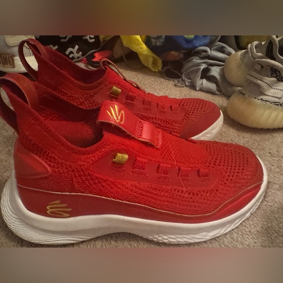 Under Armour Shoes Steph Curry Chinese New Years Excellent Condition Worn Very Lightly Under